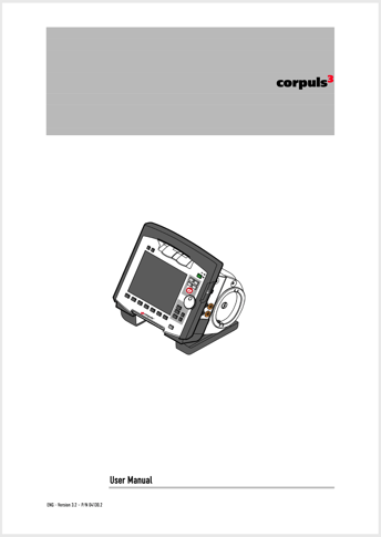 corpuls3 User Manual, software version 3.2